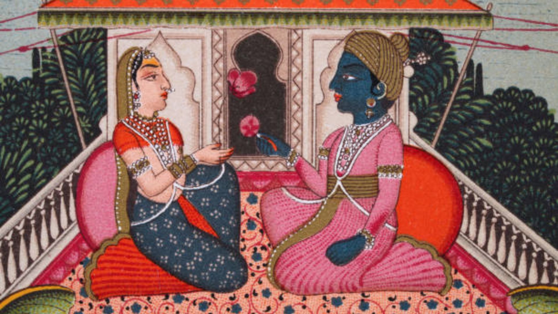 How Indian Mythology Maps Emotion to Geography