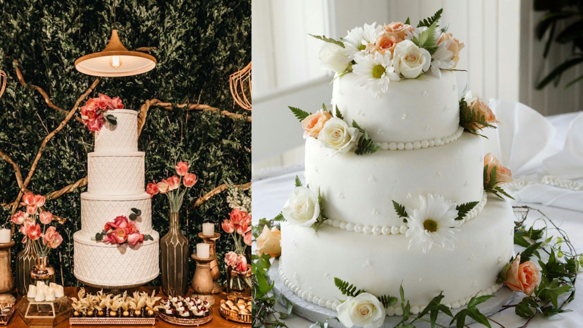 Table Cakes: The New Elegant Wedding Trend | Manifest India