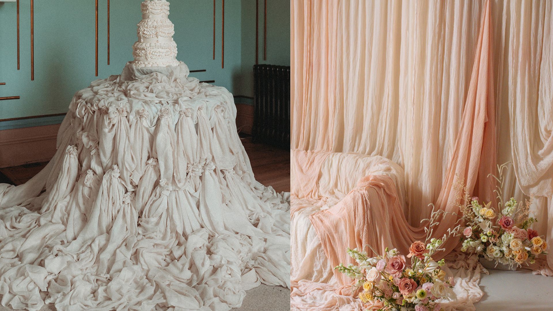 How Draping Is Weaving the New Language of Wedding Decor